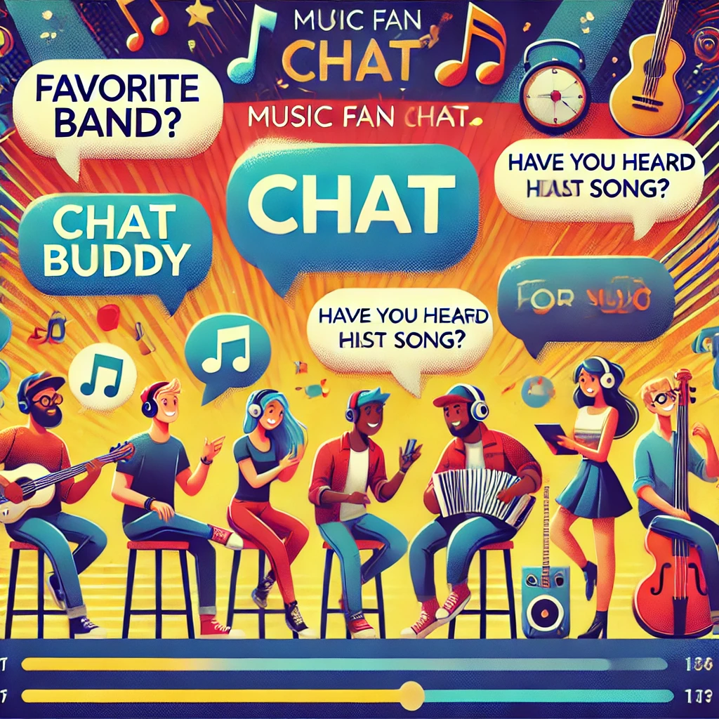Music Fan Chat Rooms for Discussions - Chat Buddy Blog